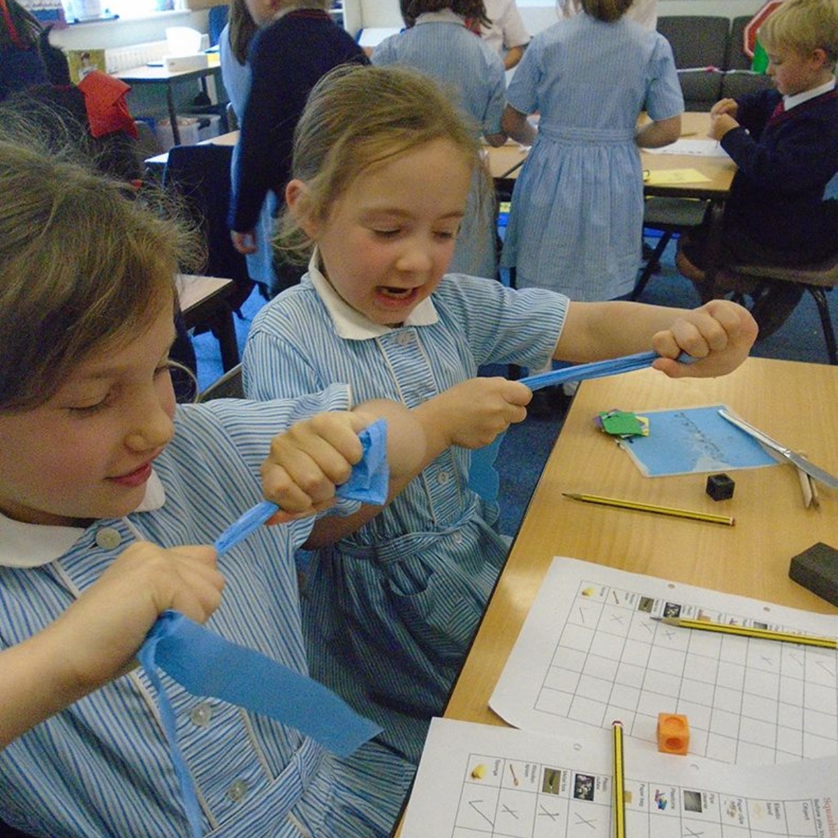 Russell House - Squashing, twisting, stretching