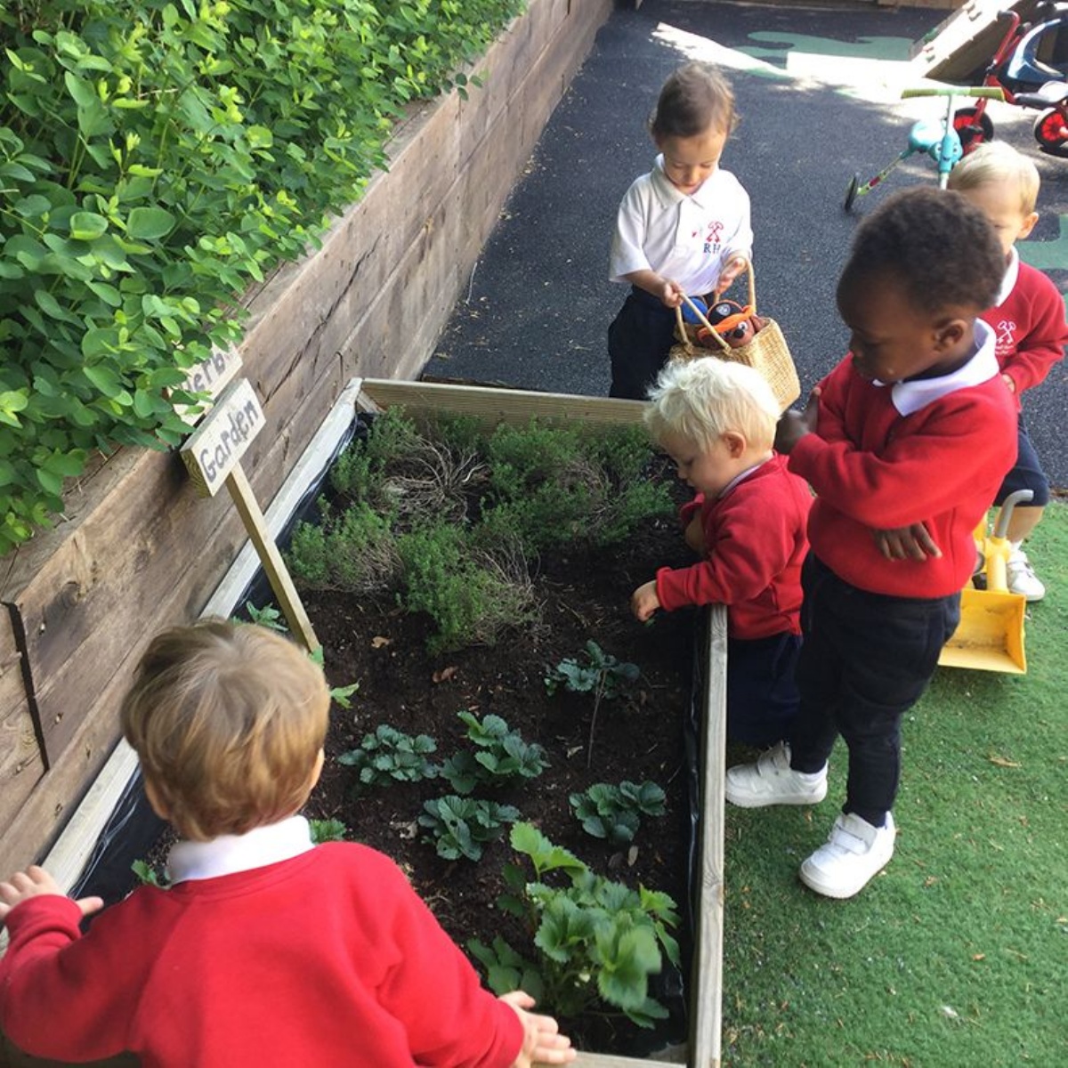 Russell House - On the farm