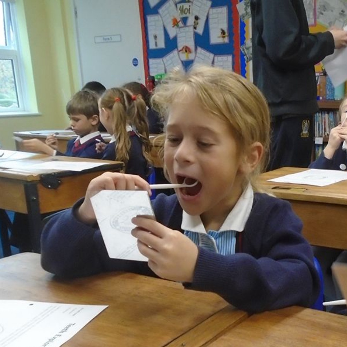 Russell House - Counting teeth